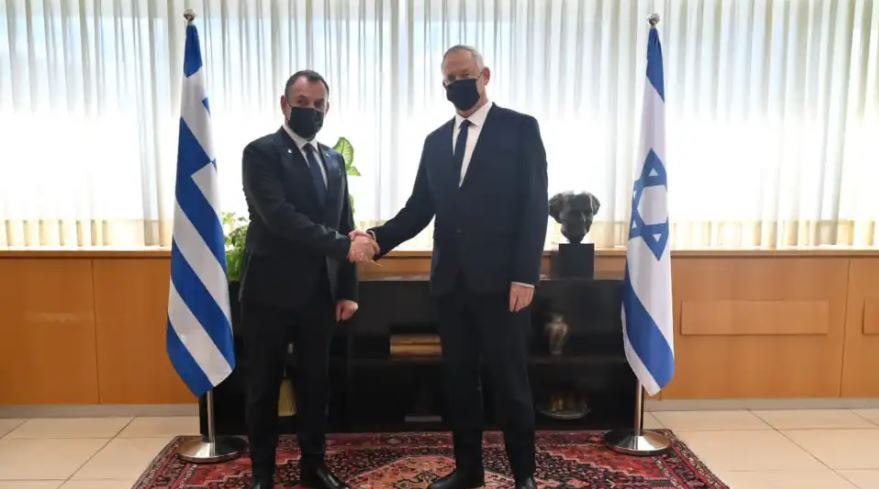 Greek and Israeli Defence Ministers re-affirm close ties in meeting in ...