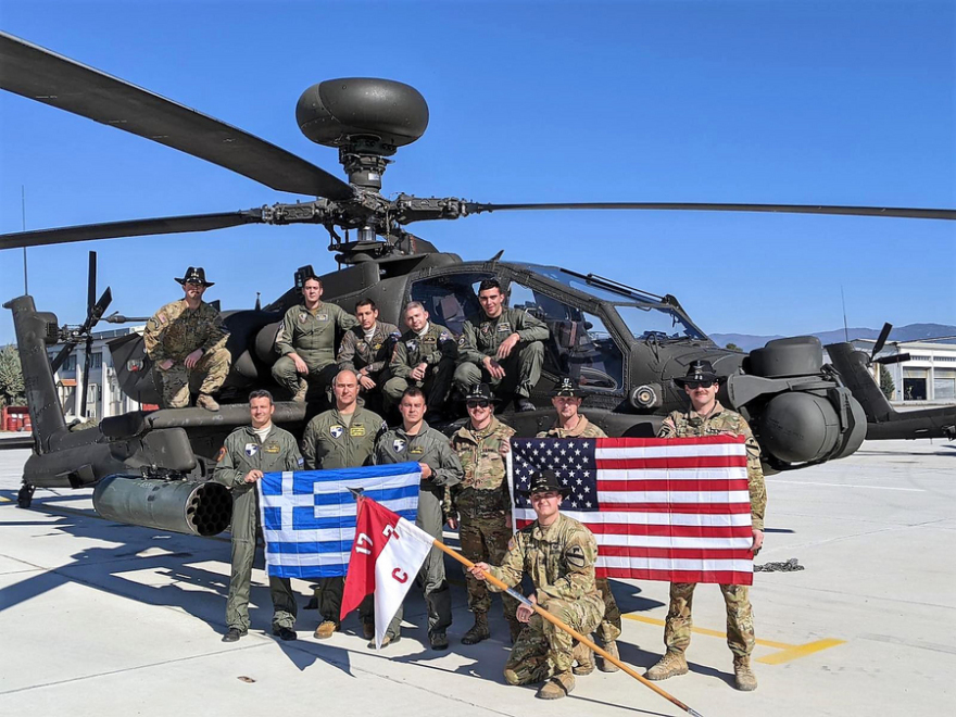 Watch impressive joint Greek-US military exercise with Apache and ...