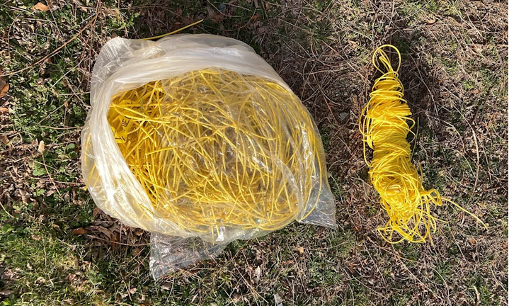 Mysterious yellow plastic strands on Cape Cod beaches leads to ...