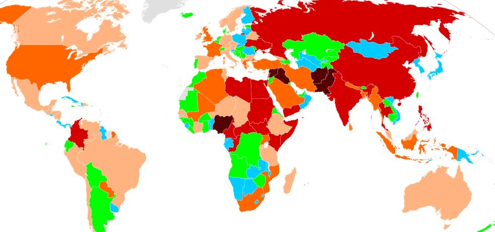 The World's Terrorism Hotspots (infographic) - ProtoThema English