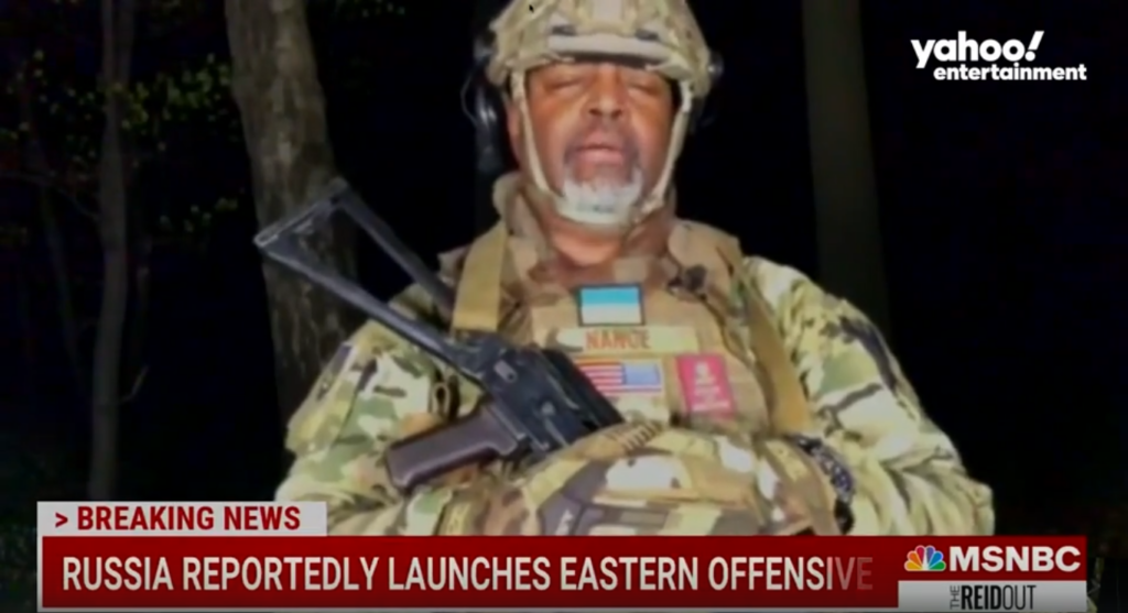 Malcolm Nance leaves MSNBC to join foreign legion fighting in Ukraine ...