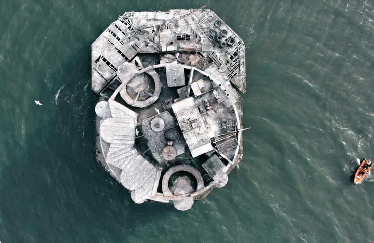 A WWII sea fort off the English coast is up for sale with bids starting ...