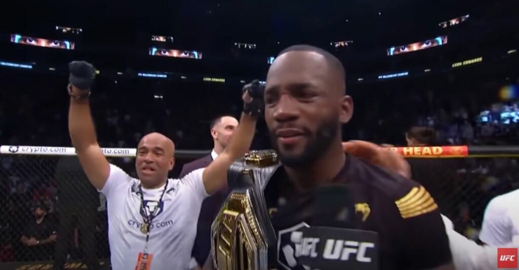 UFC: Leon Edwards shocks the world, KOs Kamaru Usman via head kick in ...