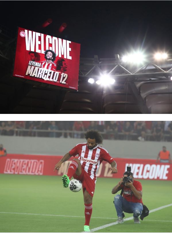 20,000 Olympiakos fans welcome Marcelo in epic party (videos-photos ...