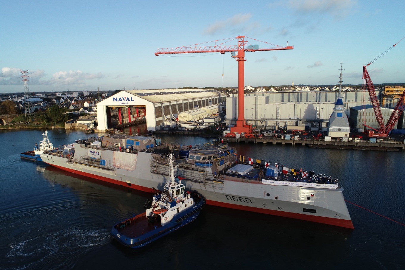 Photos of the first Belh@rra frigate "Admiral Ronard" released ...