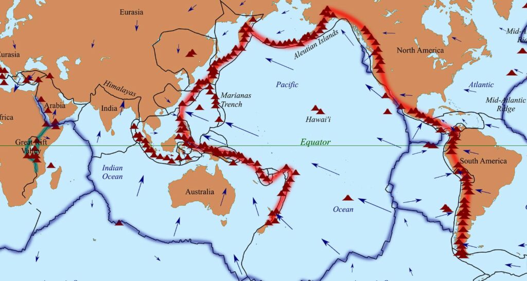 Where are the Earth's tectonic moving Plates? (infographic ...
