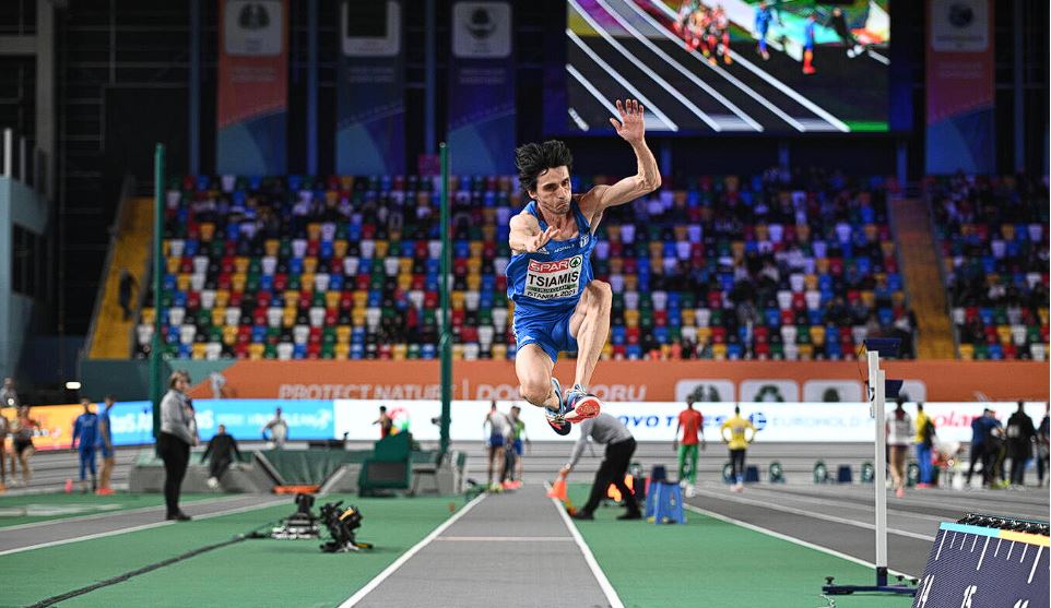 Greek triple-jumper is the oldest (41) athlete in the 2023 European ...