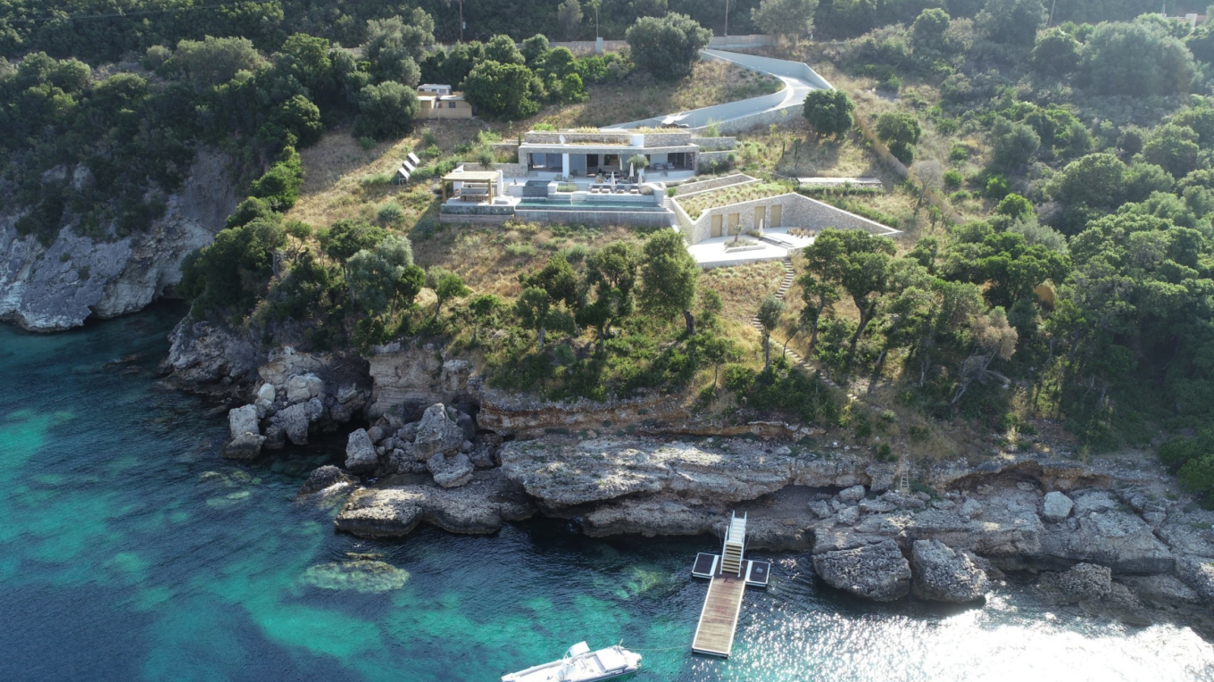 Lefkada villa with the incredible view sold through Sotheby's for a ...