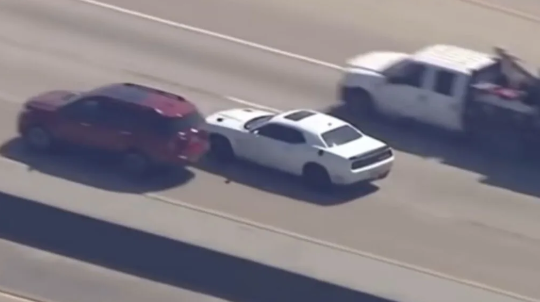 Dodge Hellcat proves you can in fact outrun a police helicopter ...