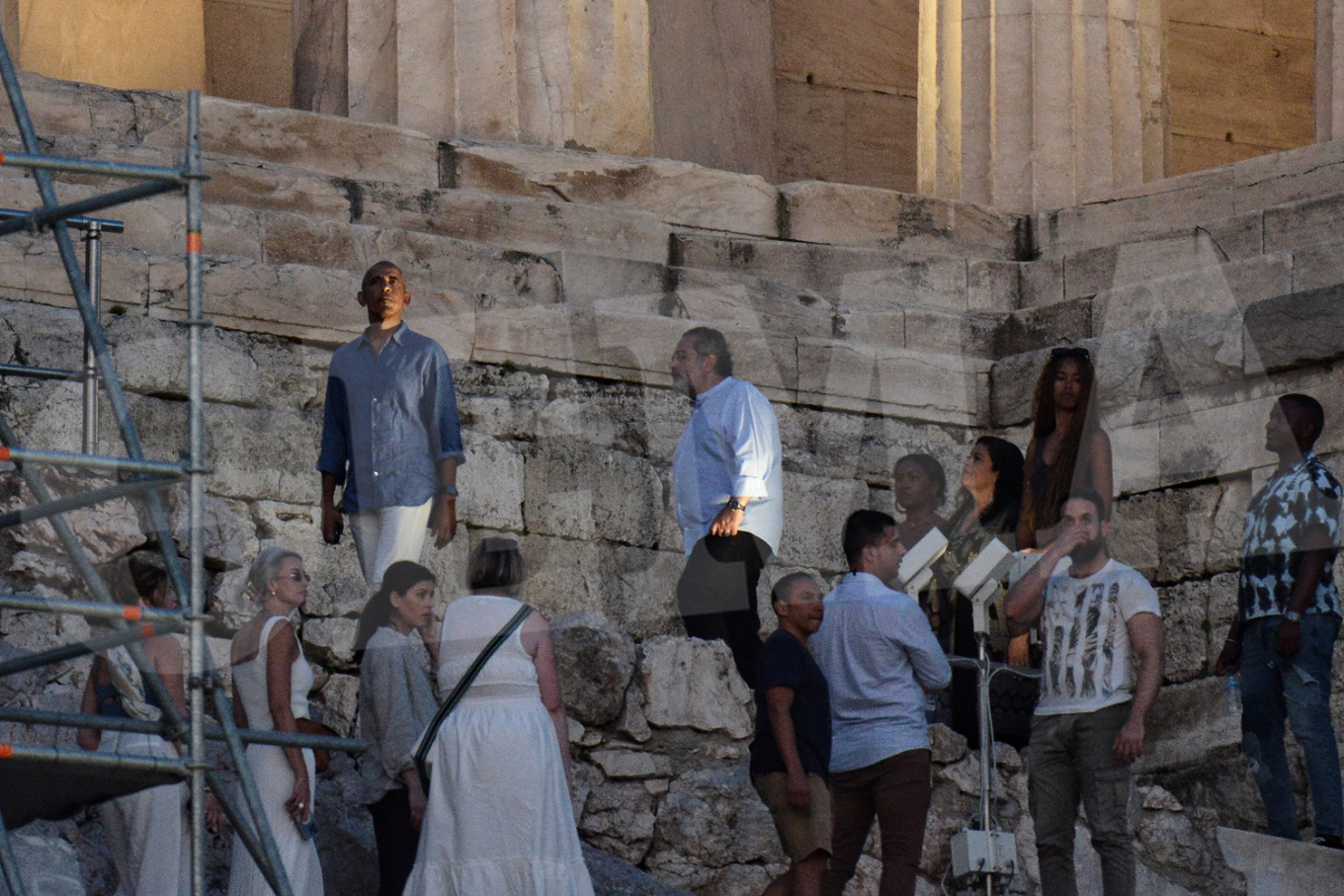 Barack Obama gets private tour of Acropolis Museum and Parthenon ...