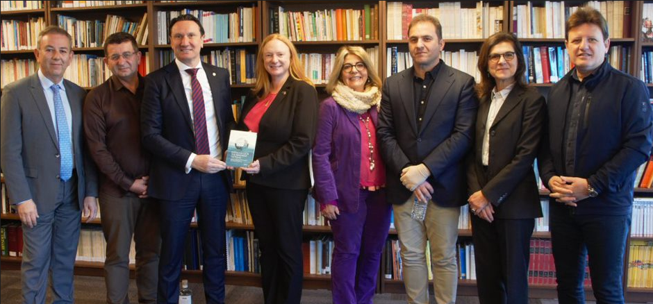 Ambassador to Greece Alison Duncan visits the Greek Center before her ...