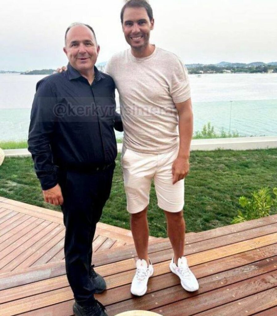 Rafa Nadal goes island hopping in the Ionian Sea (photos-video ...