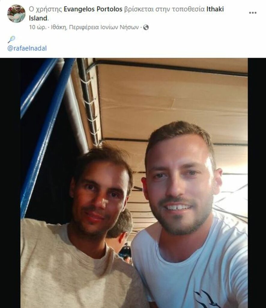 Rafa Nadal goes island hopping in the Ionian Sea (photos-video ...