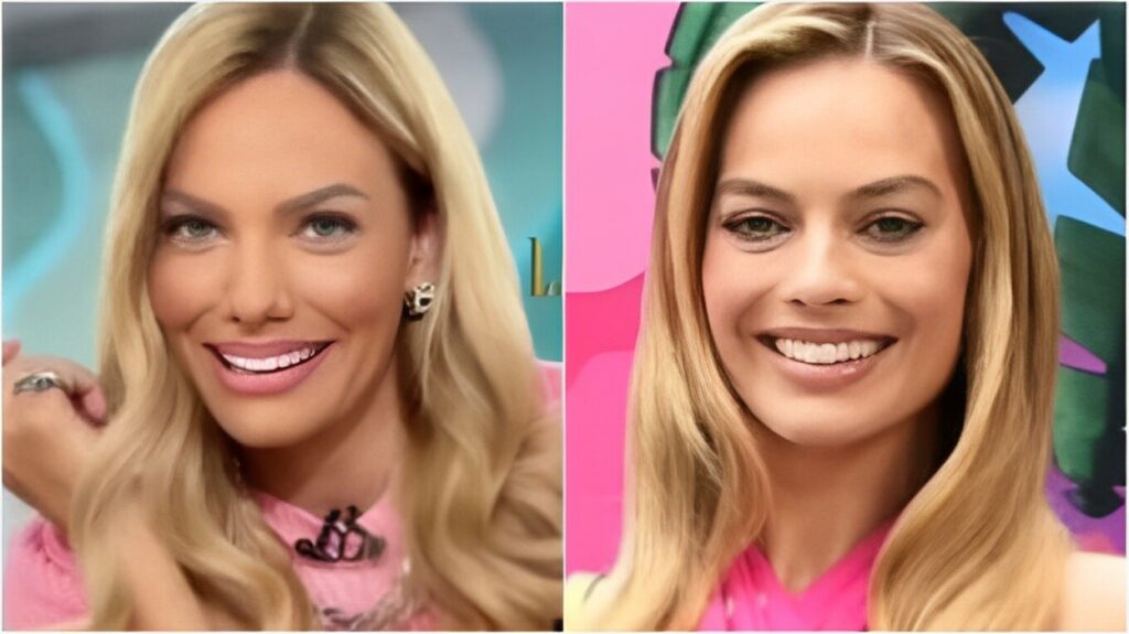 Margot Robbie's doppelganger? - Look at Greek TV presenter Ioanna ...