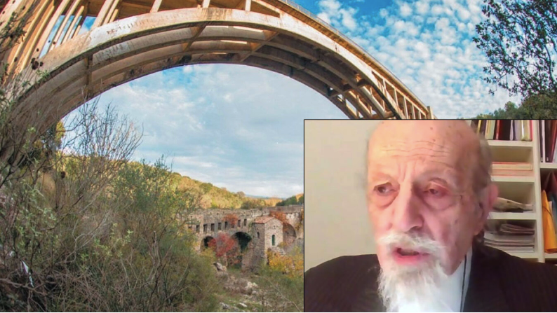 Karytaina: Professor Theodosis Tasios "demolishes" the dangerous bridge ...