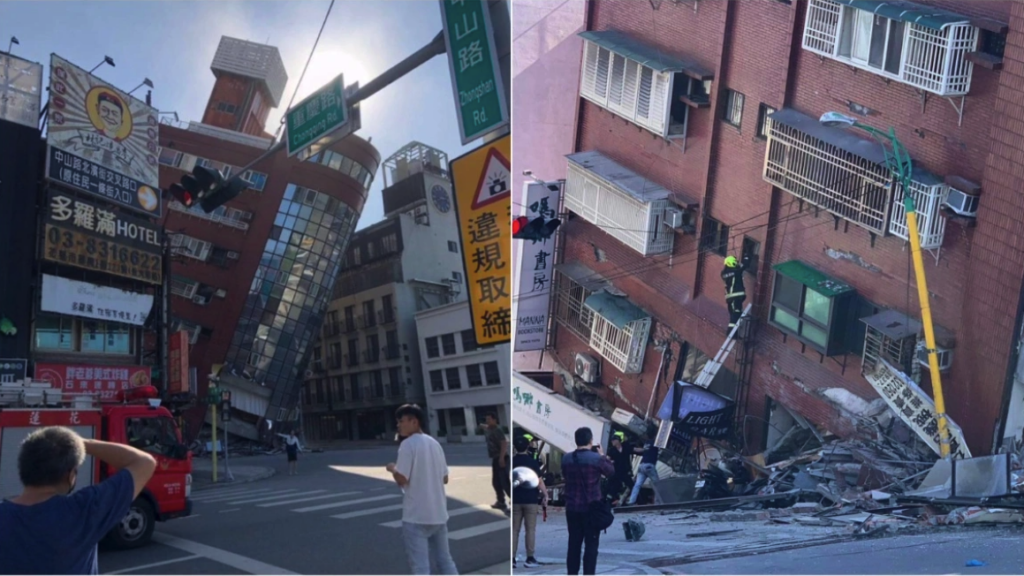7.5 magnitude earthquake in Taiwan: 4 dead and 50 injured - At least 26 ...