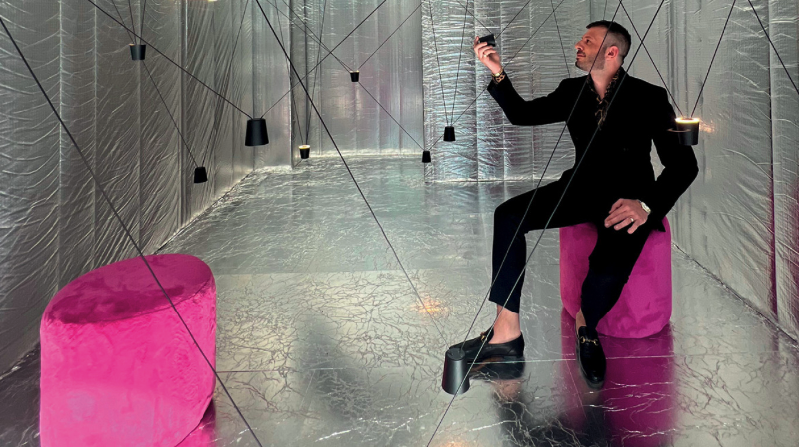 Chris Basias, the Thessalian light designer of Louis Vuitton ...