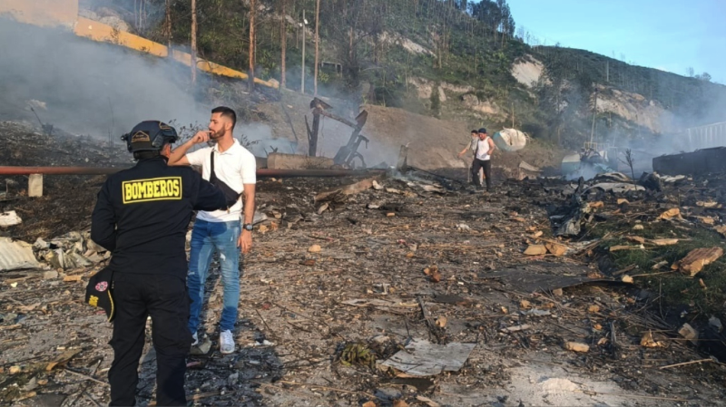 Colombia: At least one dead and 32 injured in explosion at gunpowder ...