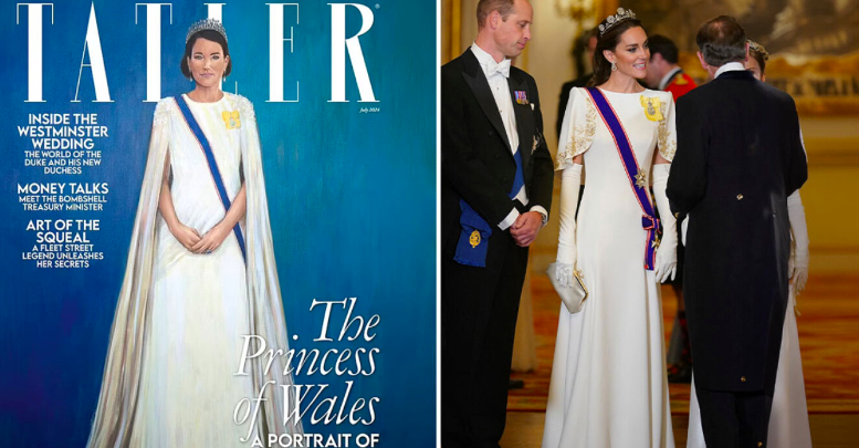 UK: Uproar over Kate Middleton sketch on Tatler cover - It's awful ...