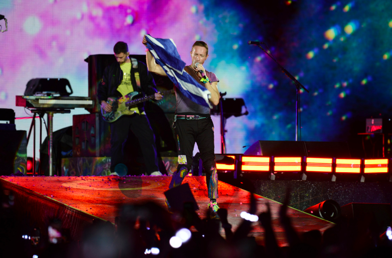 Coldplay: The Band That Took OAKA by Storm - See Photos - ProtoThema ...