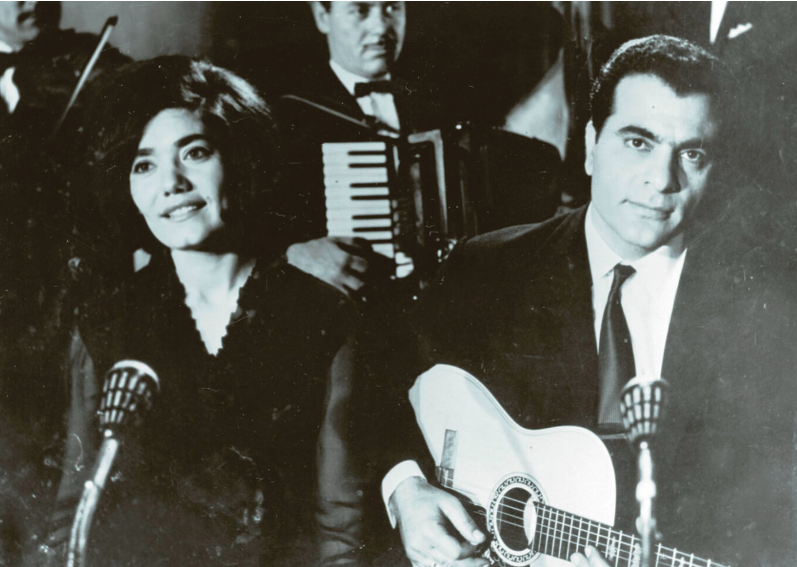 The journey of Christos Mastoras transforming into Stelios Kazantzidis ...