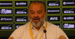 Press Conference with Marios Iliopoulos, the New Owner of AEK ...