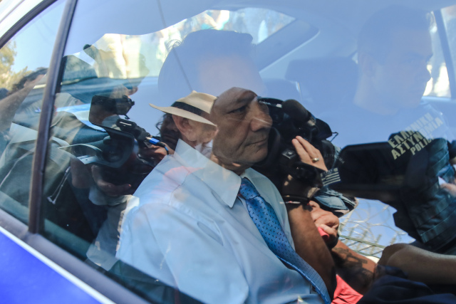 Lytras in the cell with two more prisoners - From the beating of his ...