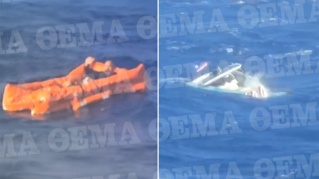 Dramatic castaway rescue operation between Tinos and Mykonos, see ...