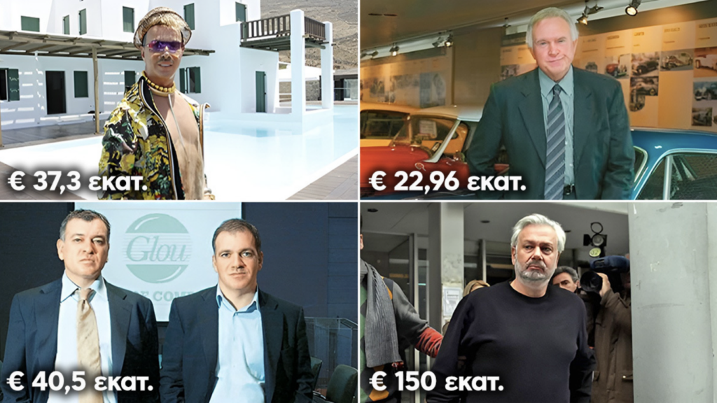 The major debtors to the State: Famous names and ghosts from the past ...
