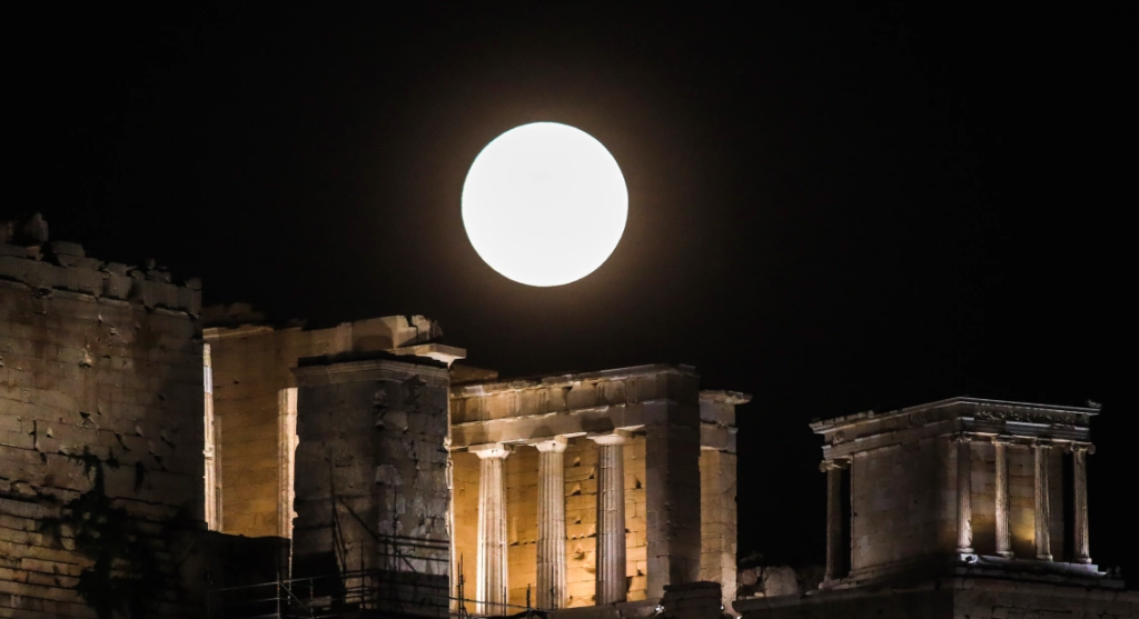 August Full Moon at Monuments, Museums, and Archaeological Sites ...