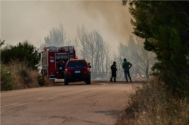 Very high fire danger in Attica, Crete & other areas today - ProtoThema ...