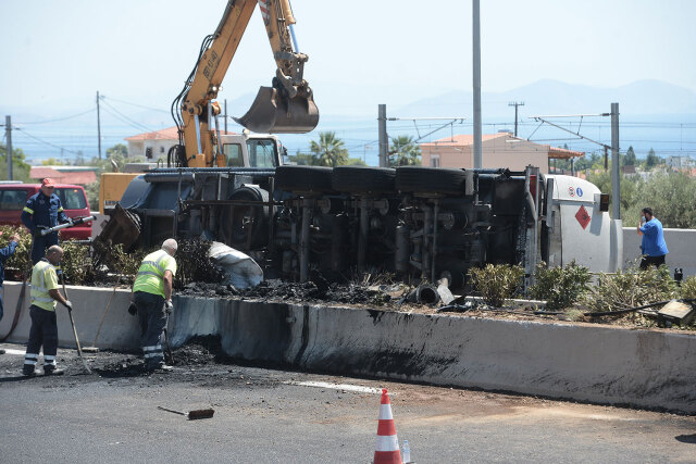 Athens-Corinthos Highway: The road to Athens is closed - The removal of ...