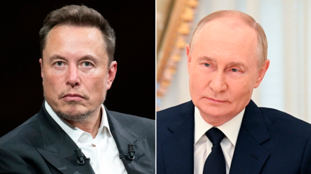 Musk and Putin frequently speak on the phone, the wall street journal ...