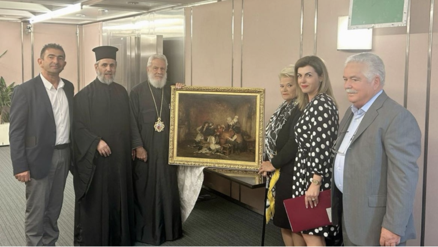 Nikolaos Gyzis: "Grandmother's Fairy Tale" painting donated to the ...