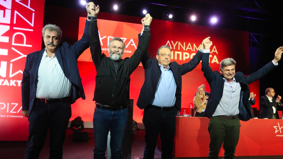 SYRIZA: The 8 PM debate among the 4 candidates - Topics for Polakis ...