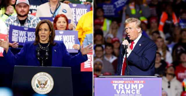 US elections 2024 - The ultimate derby for Harris and Trump: their ...