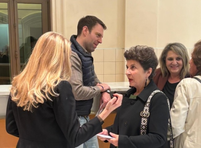 Stefanos Kasselakis: At the theater with Poulou, Malama, and ...