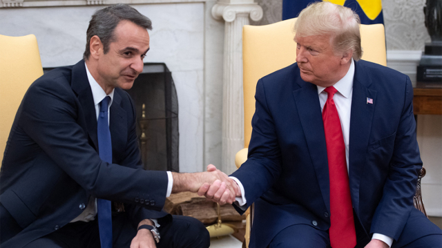 Ten-minute telephone conversation between Mitsotakis and Trump - The ...