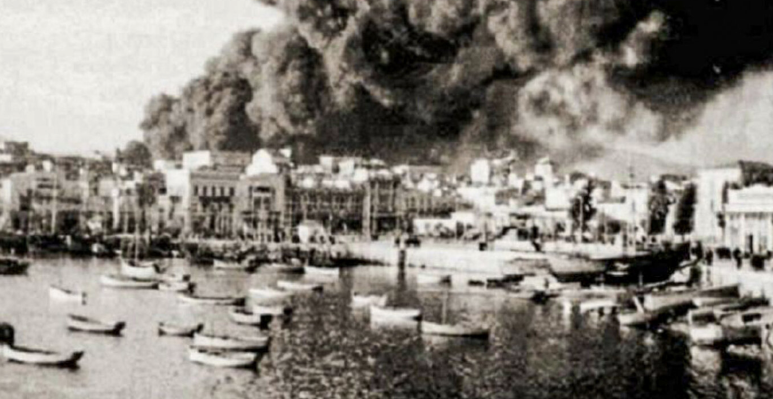 The bombing of Piraeus by Americans and Britons in 1944 and the ...