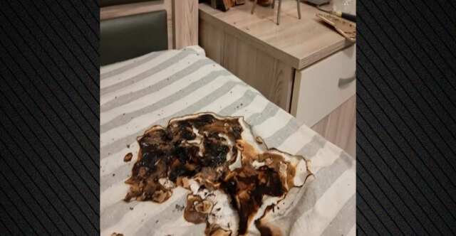 Mobile phone exploded while charging - The mattress caught fire, owner ...