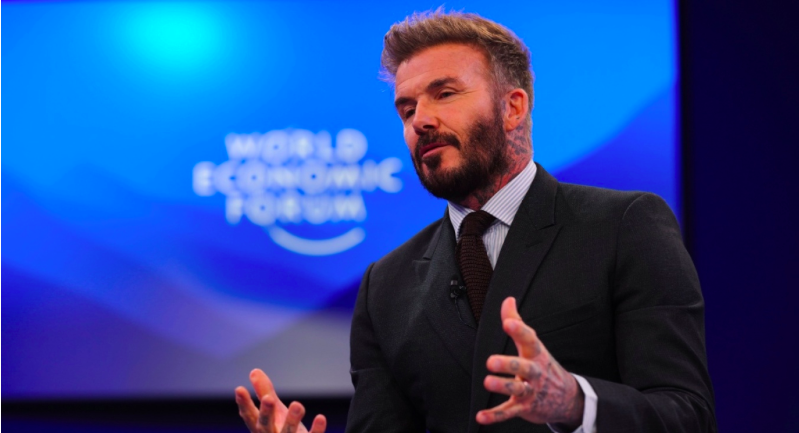 David Beckham honored for his humanitarian work: "Every child deserves ...