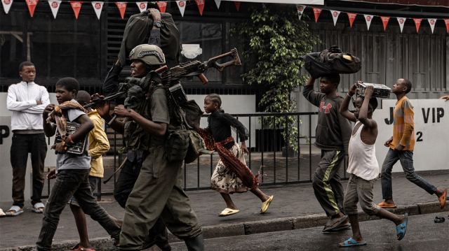 Chaos in the Congo: Rebels seized Goma airport and looted the city - 25 ...