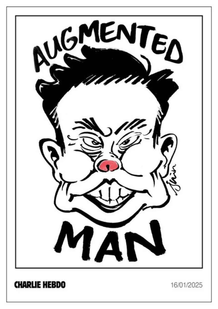 Charlie Hebdo's scathing cartoons of Elon Musk depict him being hurled ...