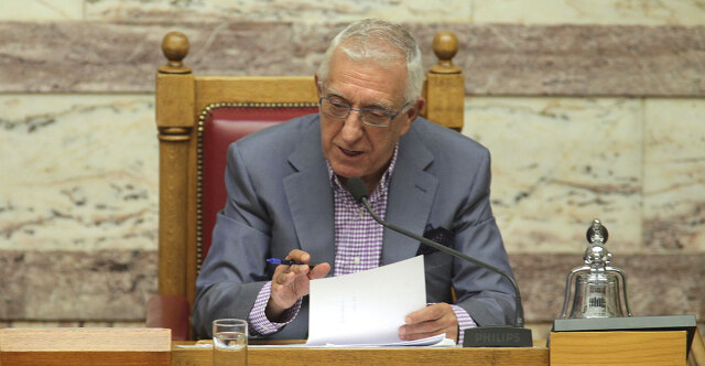 Nikitas Kaklamanis: Elected President of the Parliament today with up ...