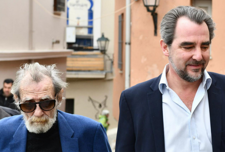 Photos from Nikolaos and Chrysi’s wedding rehearsal – Best men Giorgos Vardinogiannis and Pavlos ...