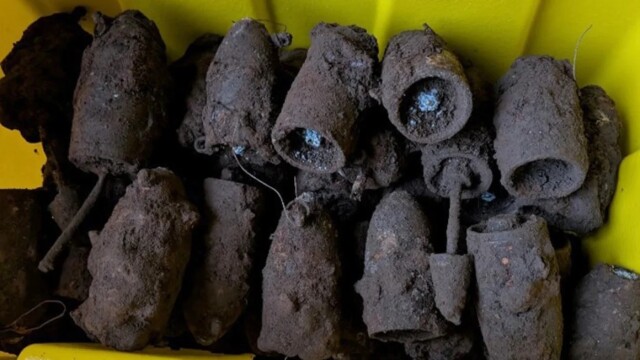 Over 150 World War II bombs discovered in a playground in Britain ...
