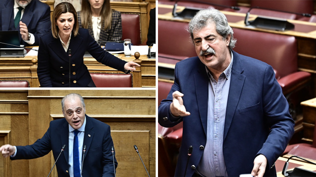 Fierce clash between Agapidaki, Velopoulos, and Polakis in Parliament ...