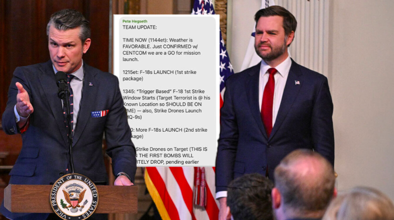 The Atlantic: Leaked messages from classified chat on Yemen attack ...