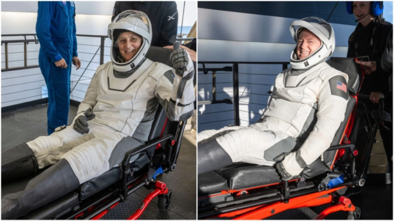286 days in space: The dramatic changes in the body and face of the two ...
