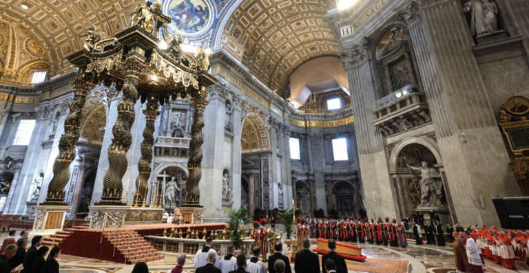 Faithful flock to the Vatican for public viewing of Pope Francis’ body ...